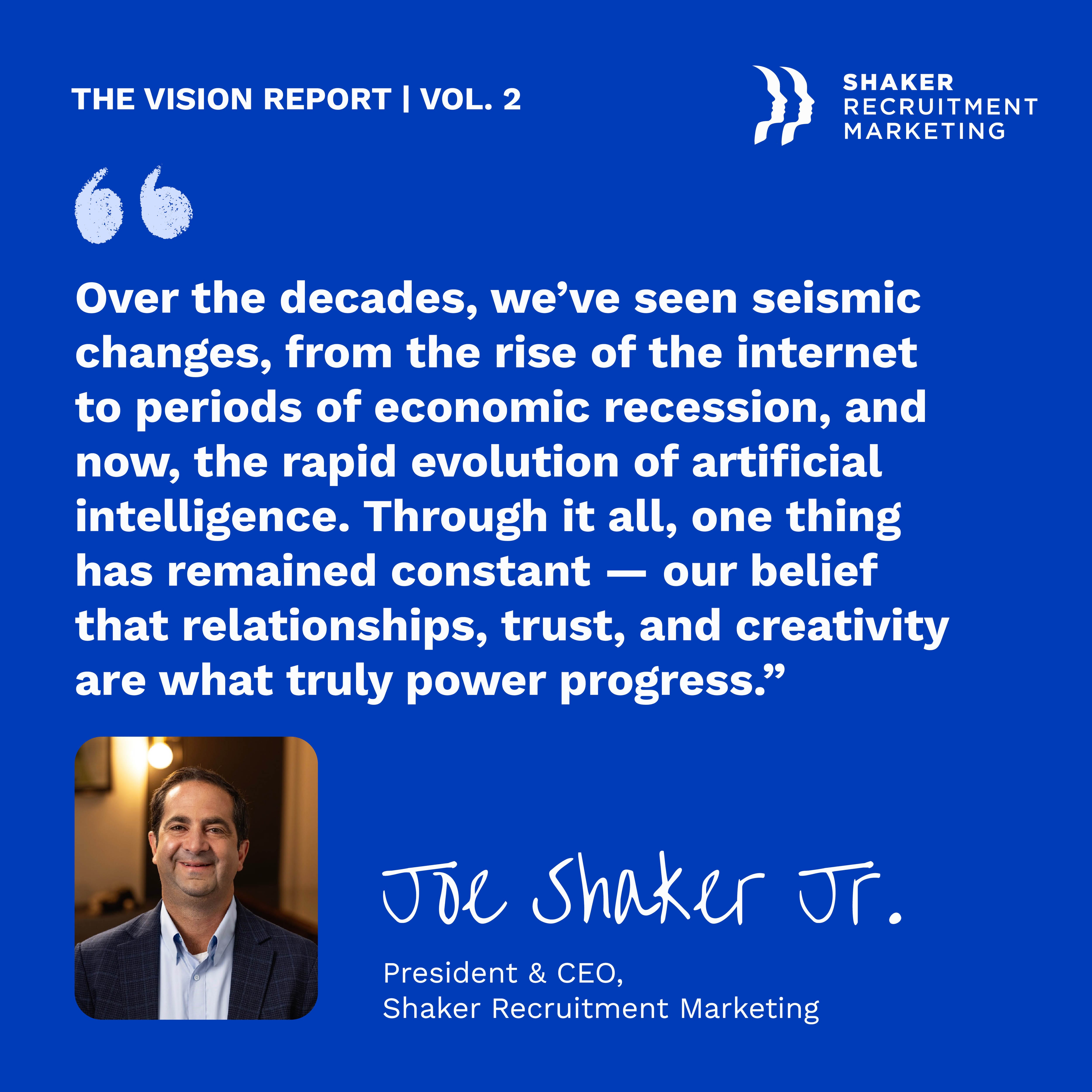 Vision Report Vol. 2 - Shaker Recruitment Marketing